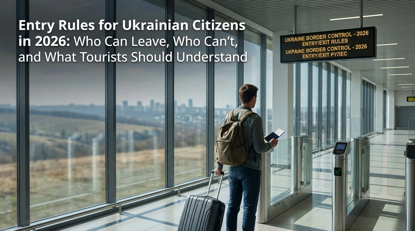 Entry Rules for Ukrainian Citizens in 2026: Who Can Leave, Who Can’t ...